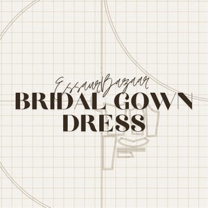 Ball Gown Sewing Pattern, Strap Dress Bridal Gown Pattern, PDF Sewing Pattern, Digital Sewing ...