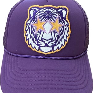 Custom Colors Available! Game Day! Purple Gold Blue Preppy Geaux Tiger ...