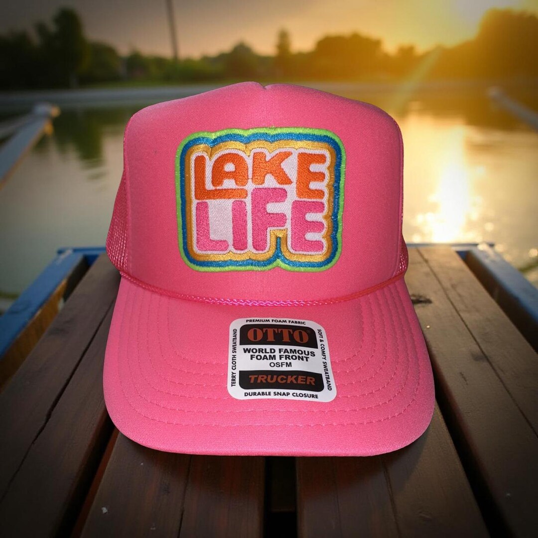 Custom Lake Life Water Sports Summer Vacay River Embroidered Patch ...