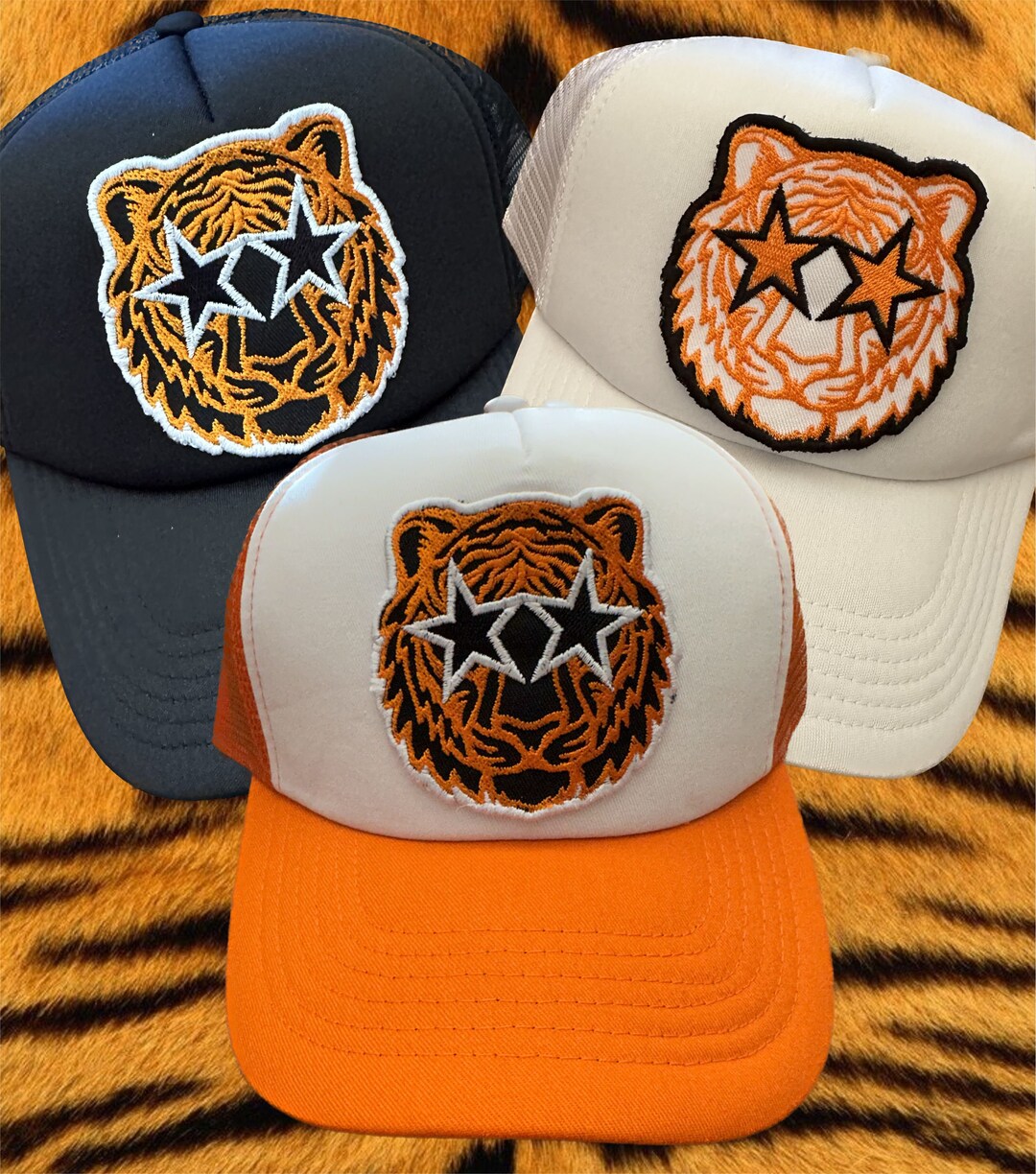 Game Day! Tigers Fans! Custom Colors! Orange and Black Preppy Tiger ...