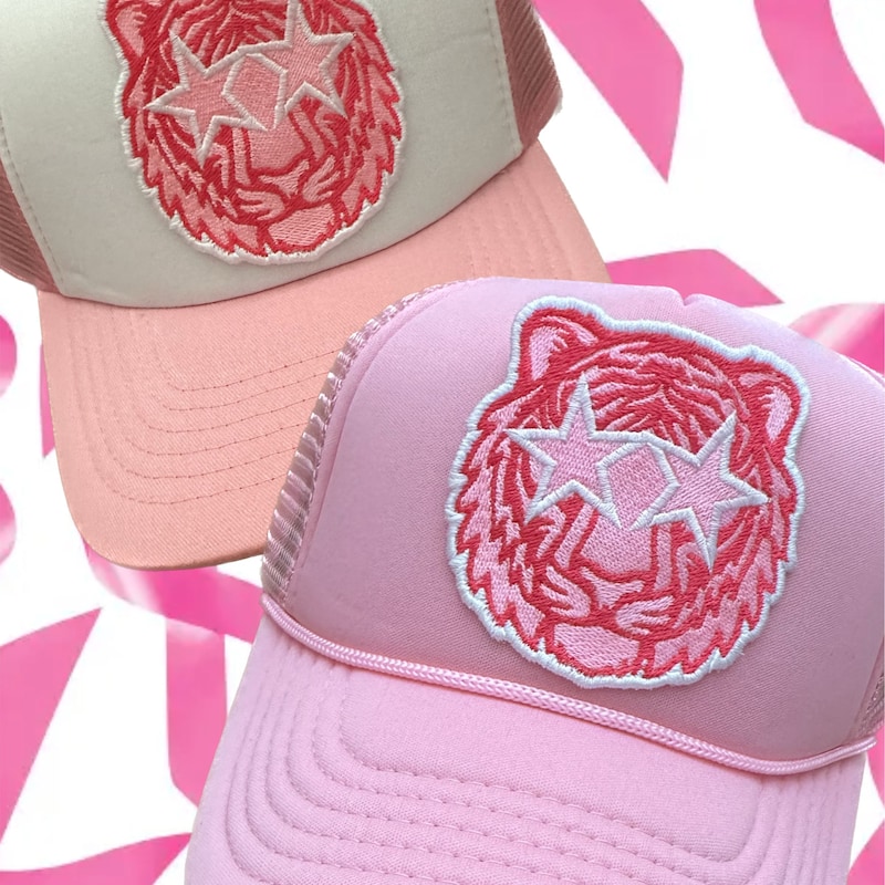 Pink Trucker Hats - Etsy