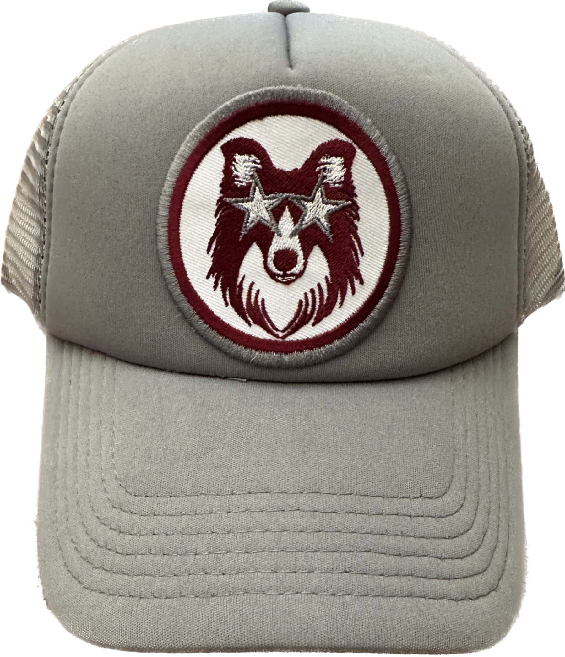 Custom Maroon and White Preppy Game Day A&M Shetland Sheep Dog Star ...