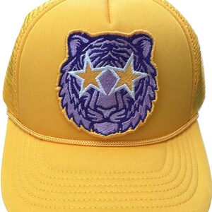 Custom Colors Available! Game Day! Purple Gold Blue Preppy Geaux Tiger ...