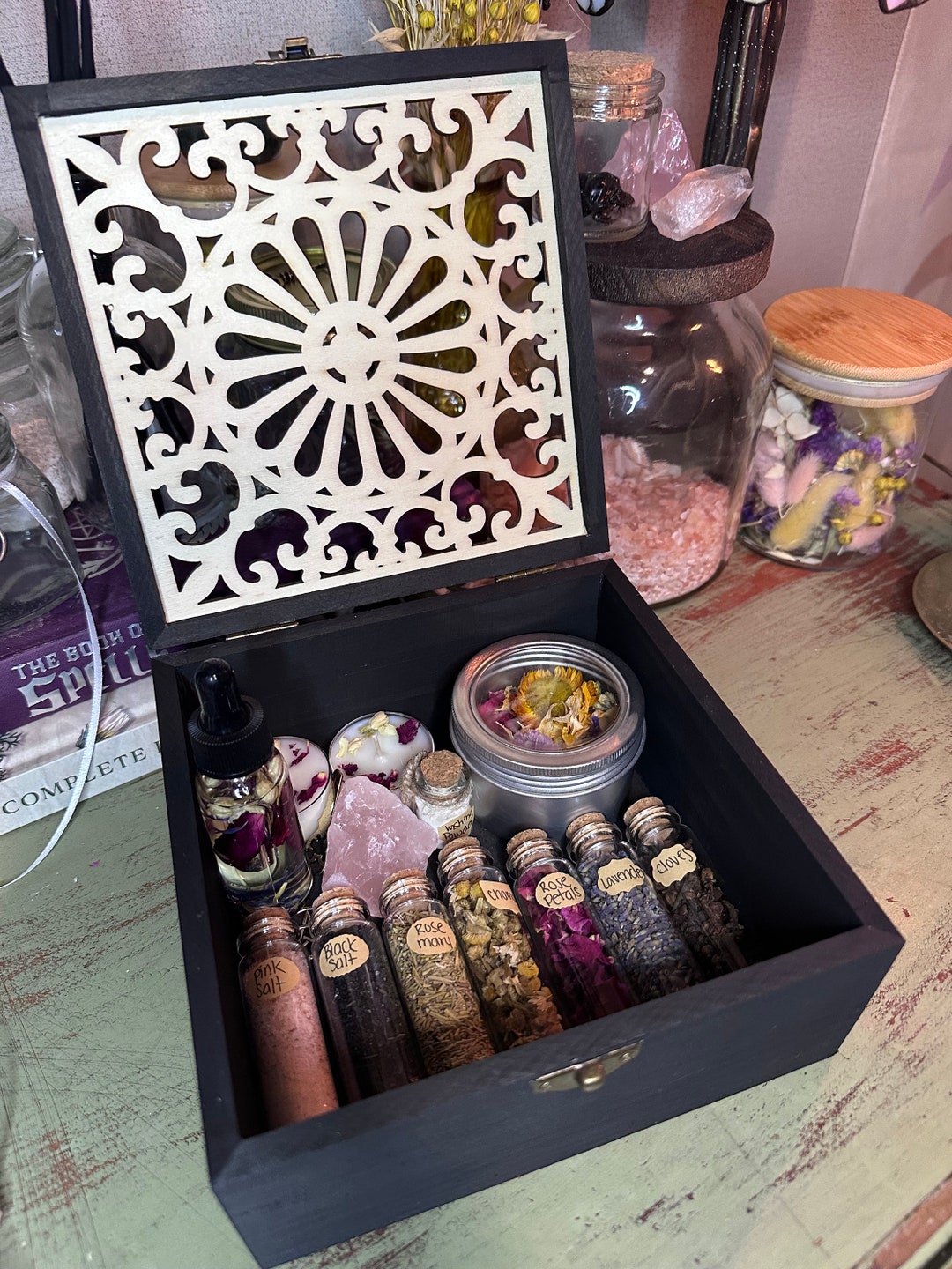 Witch Starter Kit * Small Witch Box * Witch Curio Box * Altar Box ...