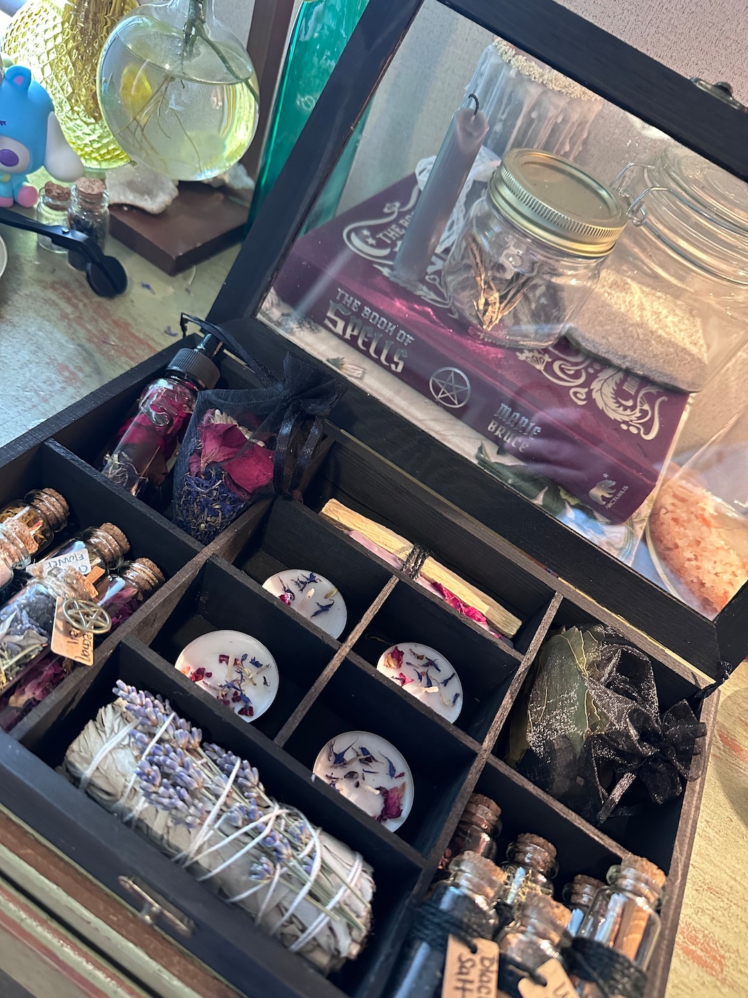 Witch Starter Kit Large Witch Box Witch Curio Box Altar Box Witch Pagan ...