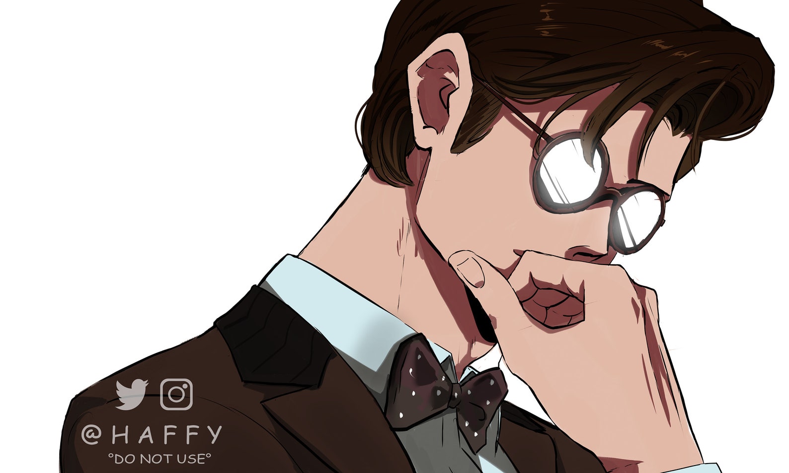 10,11,12 and 13th Doctors «glasses » Doctor Who Art Print- TARDIS ...