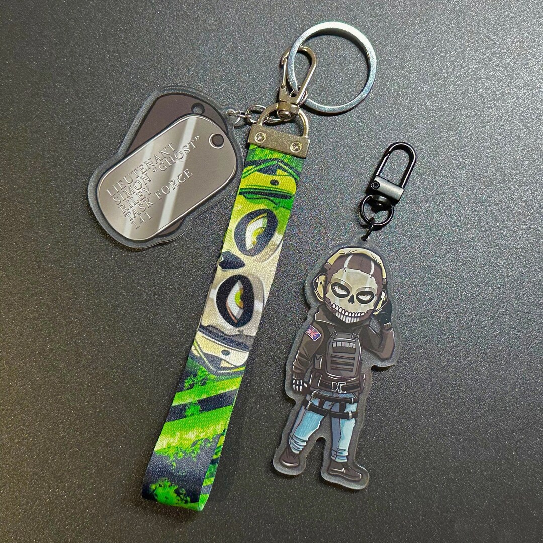 COD Keychain + Lanyard [PREORDER] - Neujoonftzeluvy - Etsy