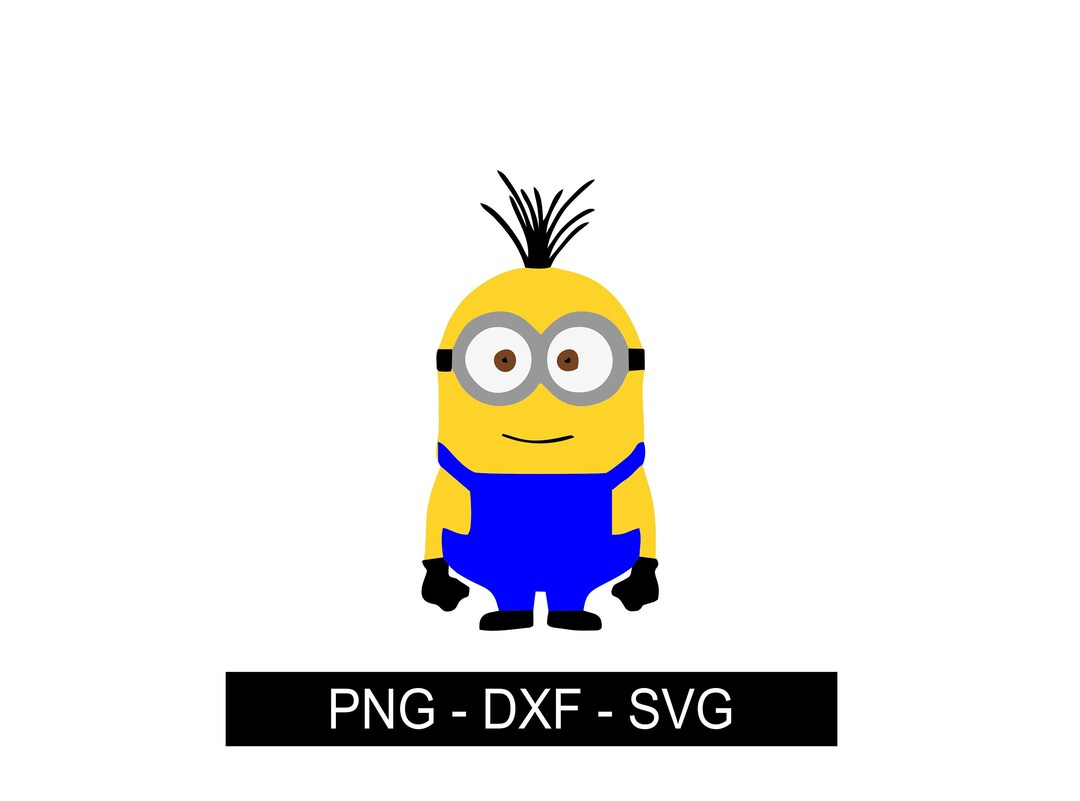 Minion Digital Download Svg Png Pdf Eps Dxf Minion Svg Minions Dxf Png ...
