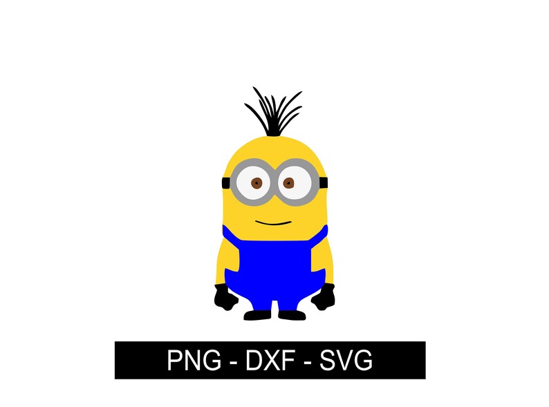 Minion Digital Download Svg Png Pdf Eps Dxf Minion Svg Minions Dxf Png ...