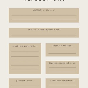 Printable Year in Review | 2023 Reflections | 2024 Intentions ...