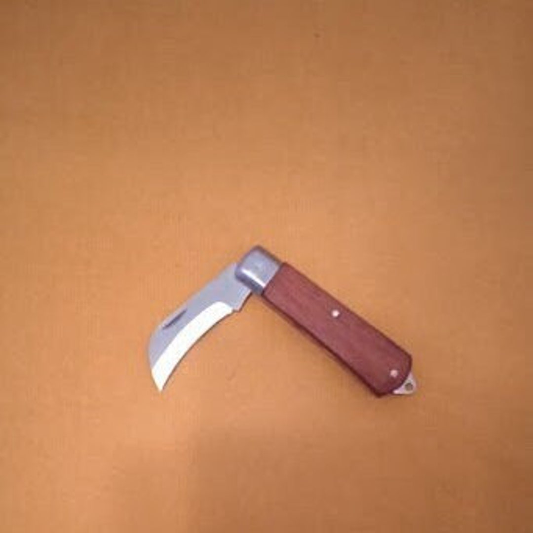 Robust Pruning Hook Tool hoteche Vintage 1998 New France Raw Wood Steel ...