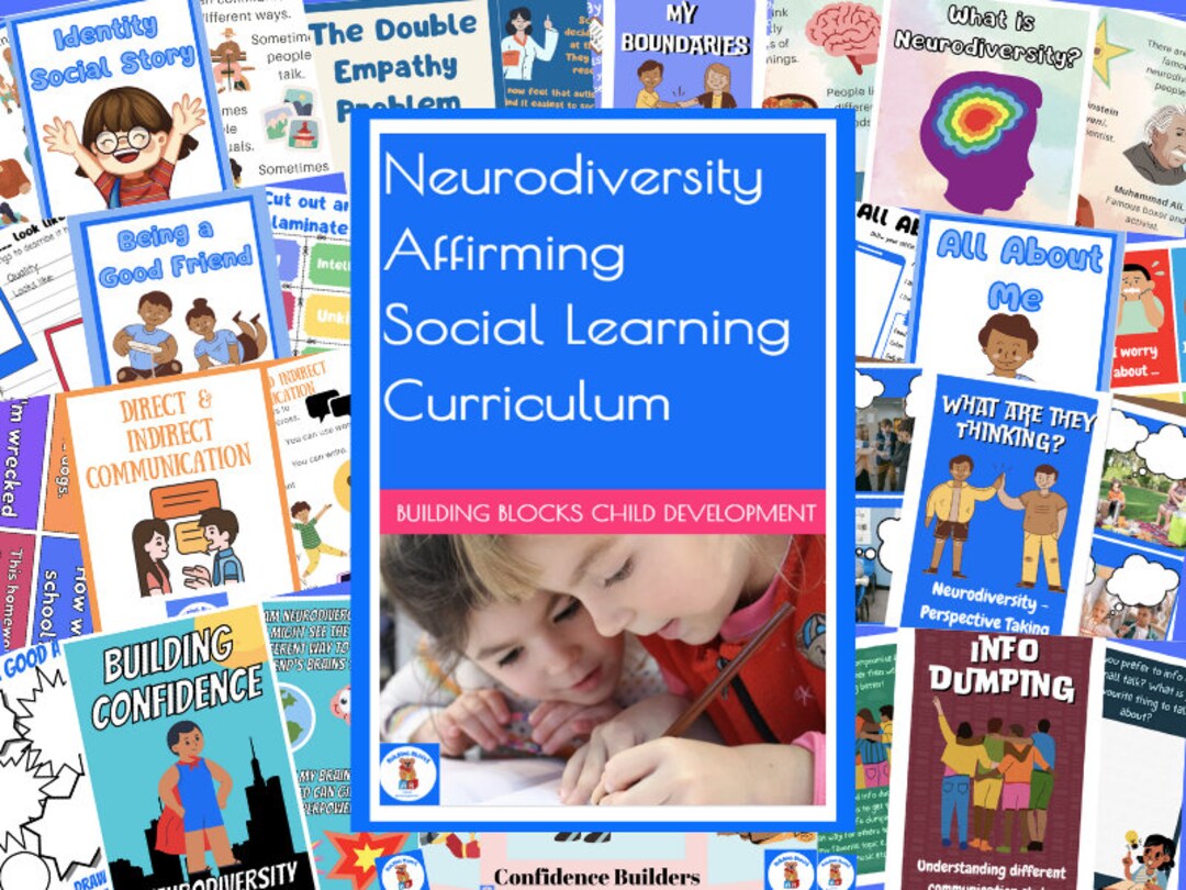 Neurodiversity-affirming Social Learning Curriculum Book. SPED, SEL ...