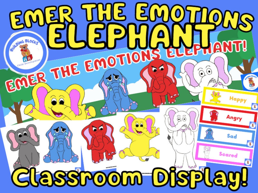 Classroom Emotions Display / Bulletin Board - SEL Special Education ASD ...