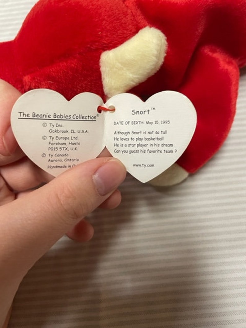 Extremely Rare, 1995 Vintage, Snort the Bull. - Etsy