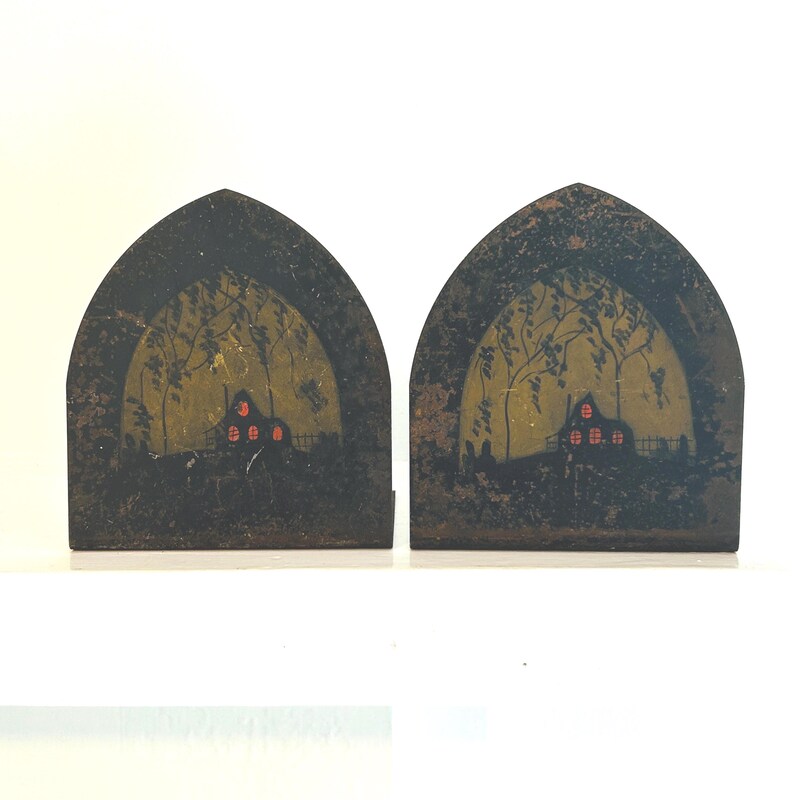 Gothic Style Bookends - Etsy