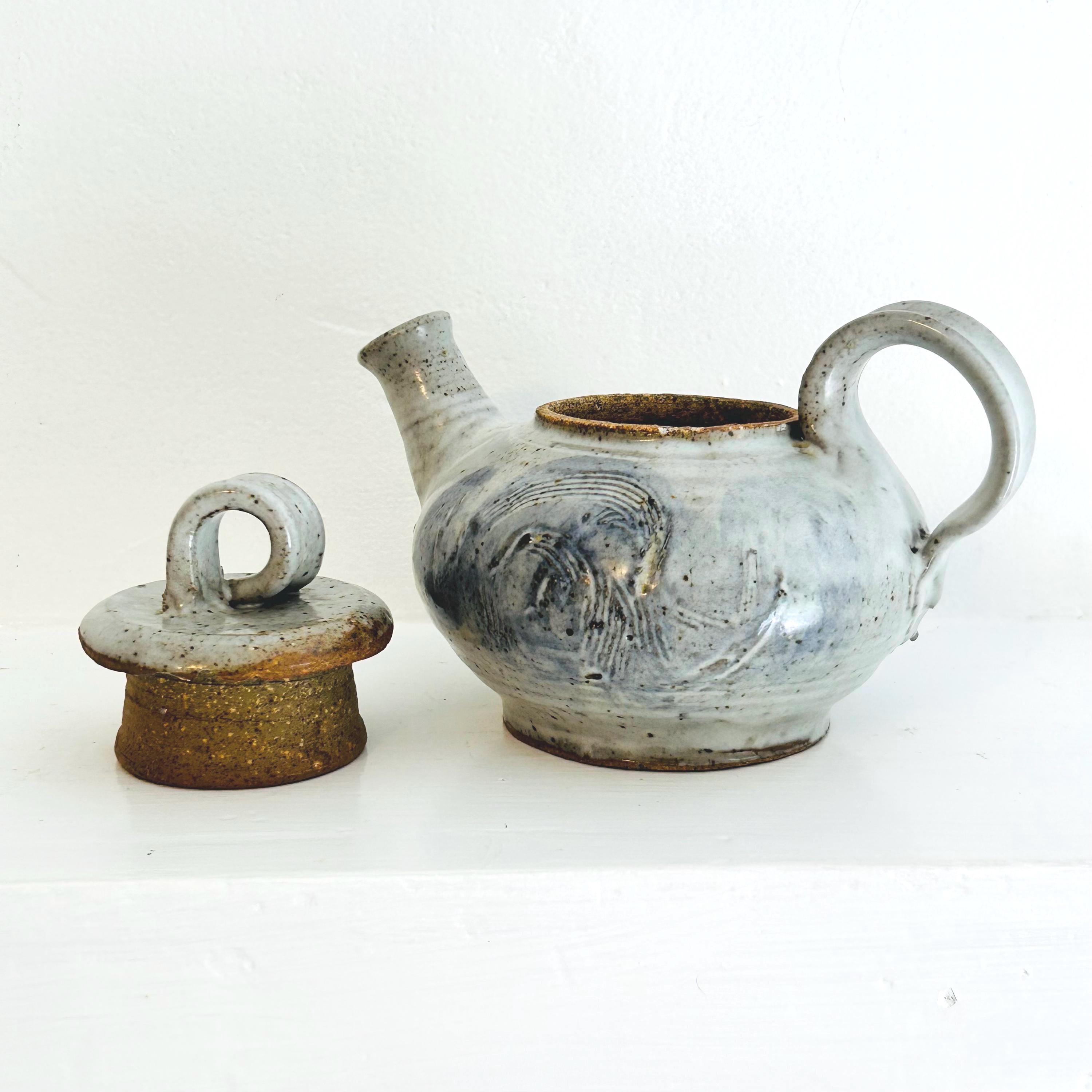 Sweet Little Vintage Studio Pottery Teapot With Lid Hand Made Artisan ...