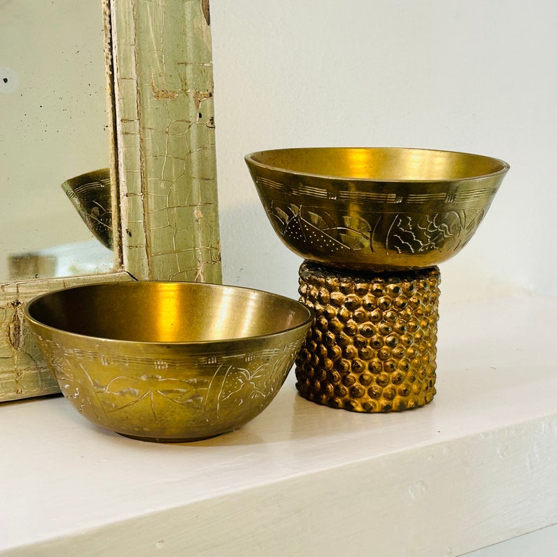 Brass Bowls - Etsy