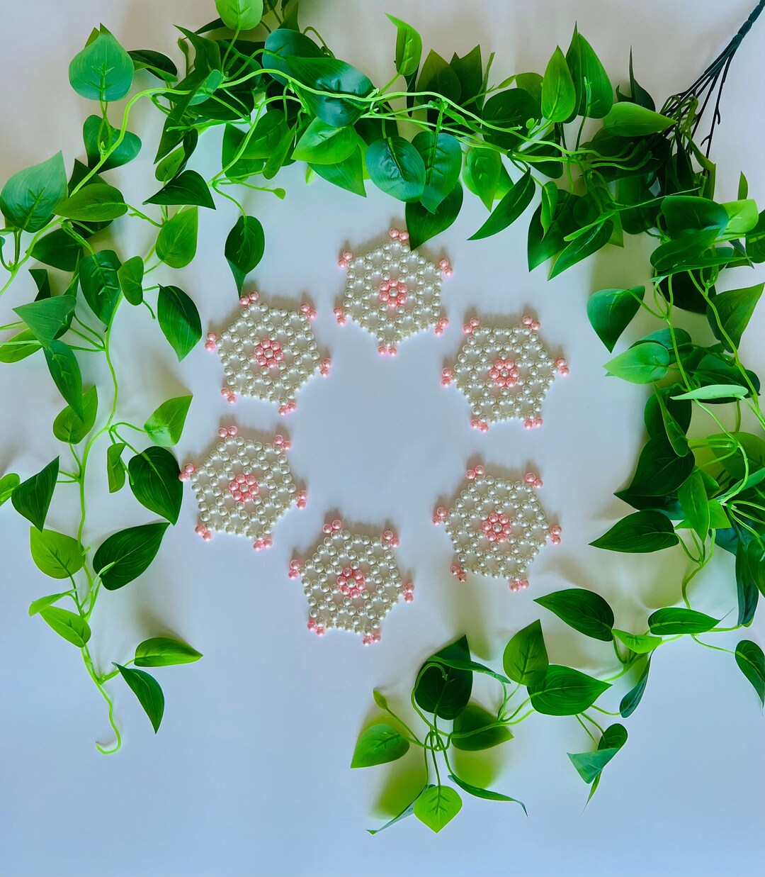 Luxury Glass Bead Coasters, High Quality, Ideal for Gifting, Home Decor ...