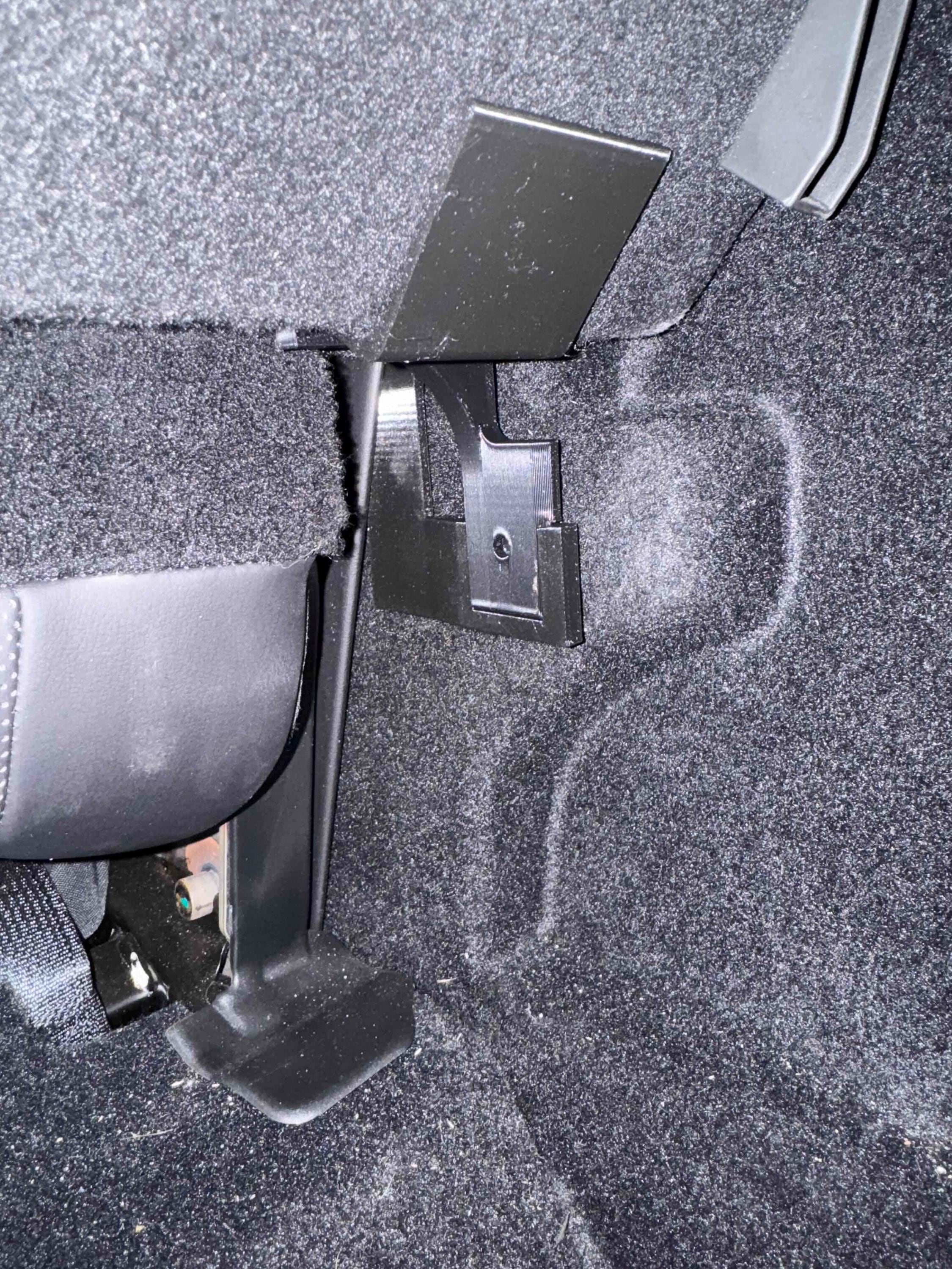 Tesla Model X Cargo Cover Hinge Improved 01/01/25 - Etsy