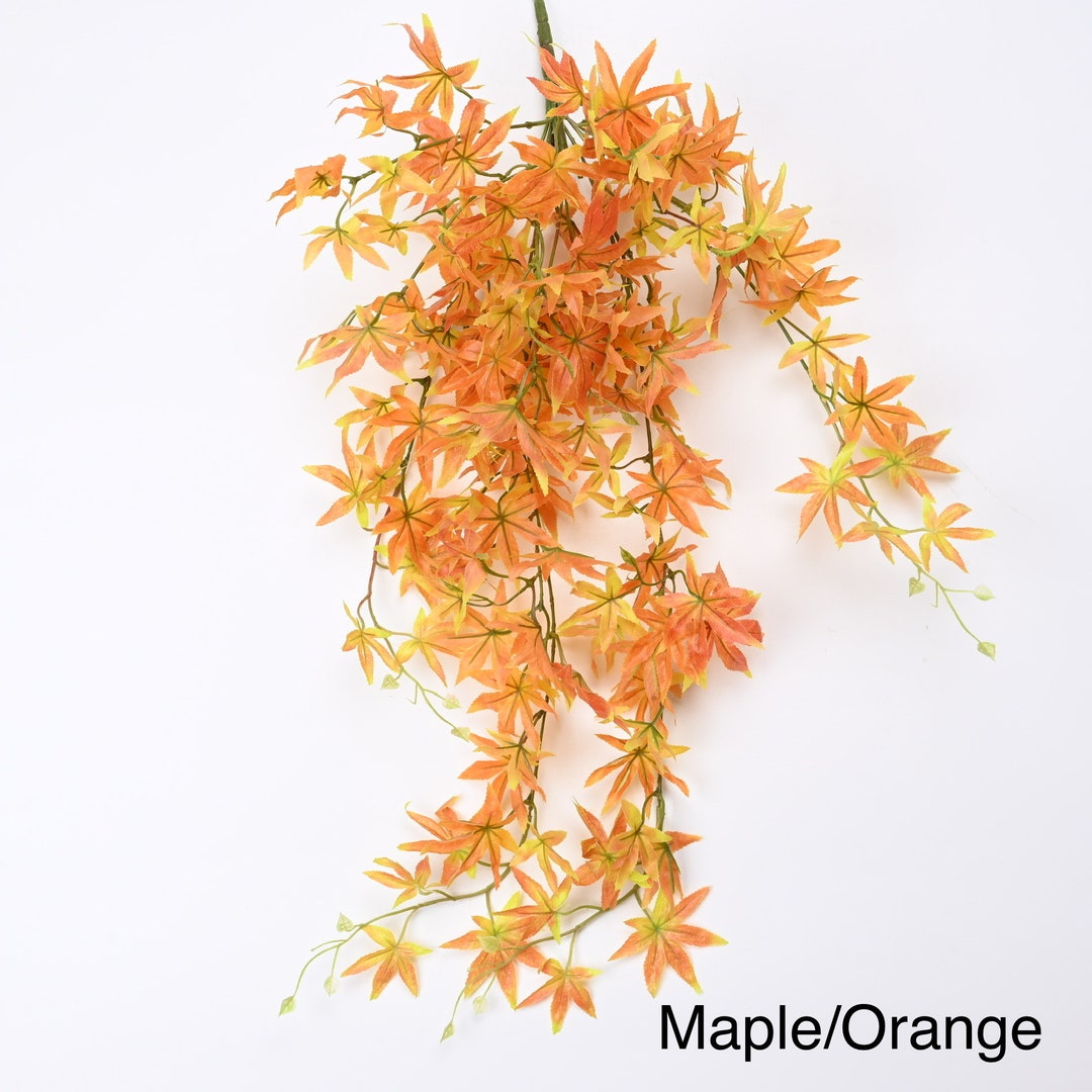 30" Handmade Silk Maple Bush: Wedding Home Decor Gift - Etsy