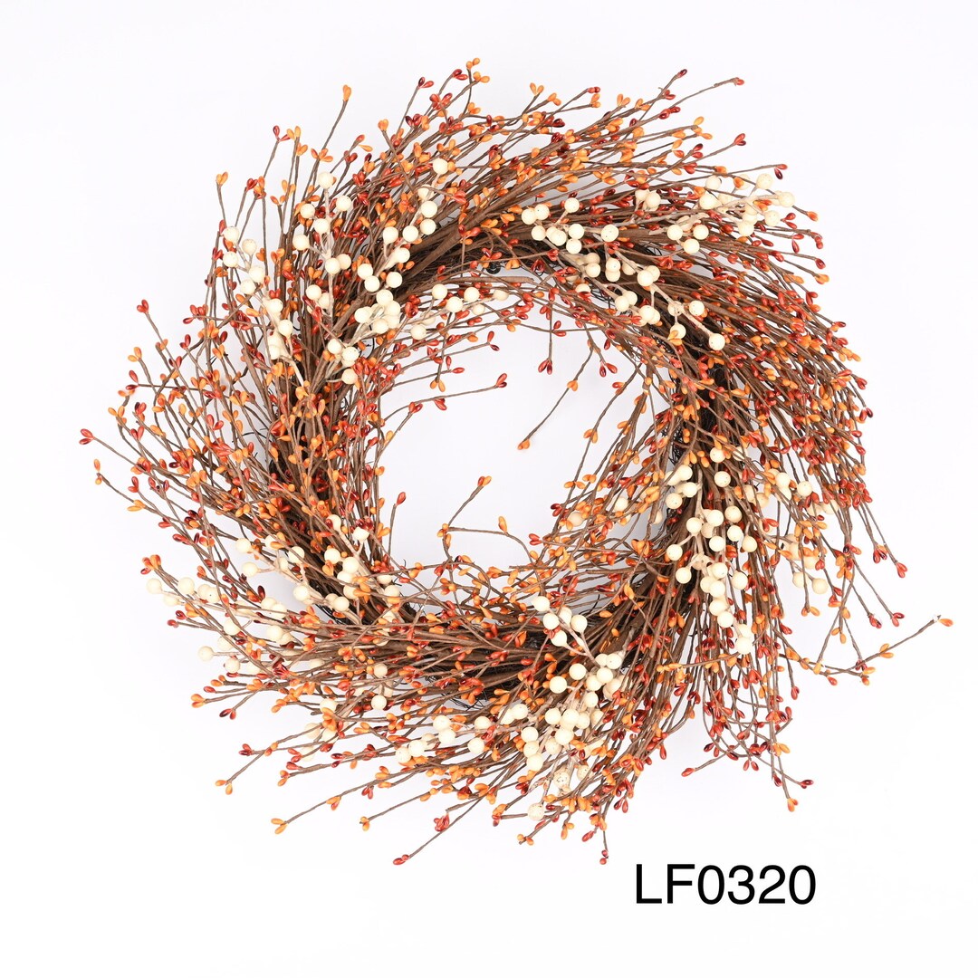 Fall Pip Berry Wreath: 24" Wedding Front Door Wreath - Etsy UK