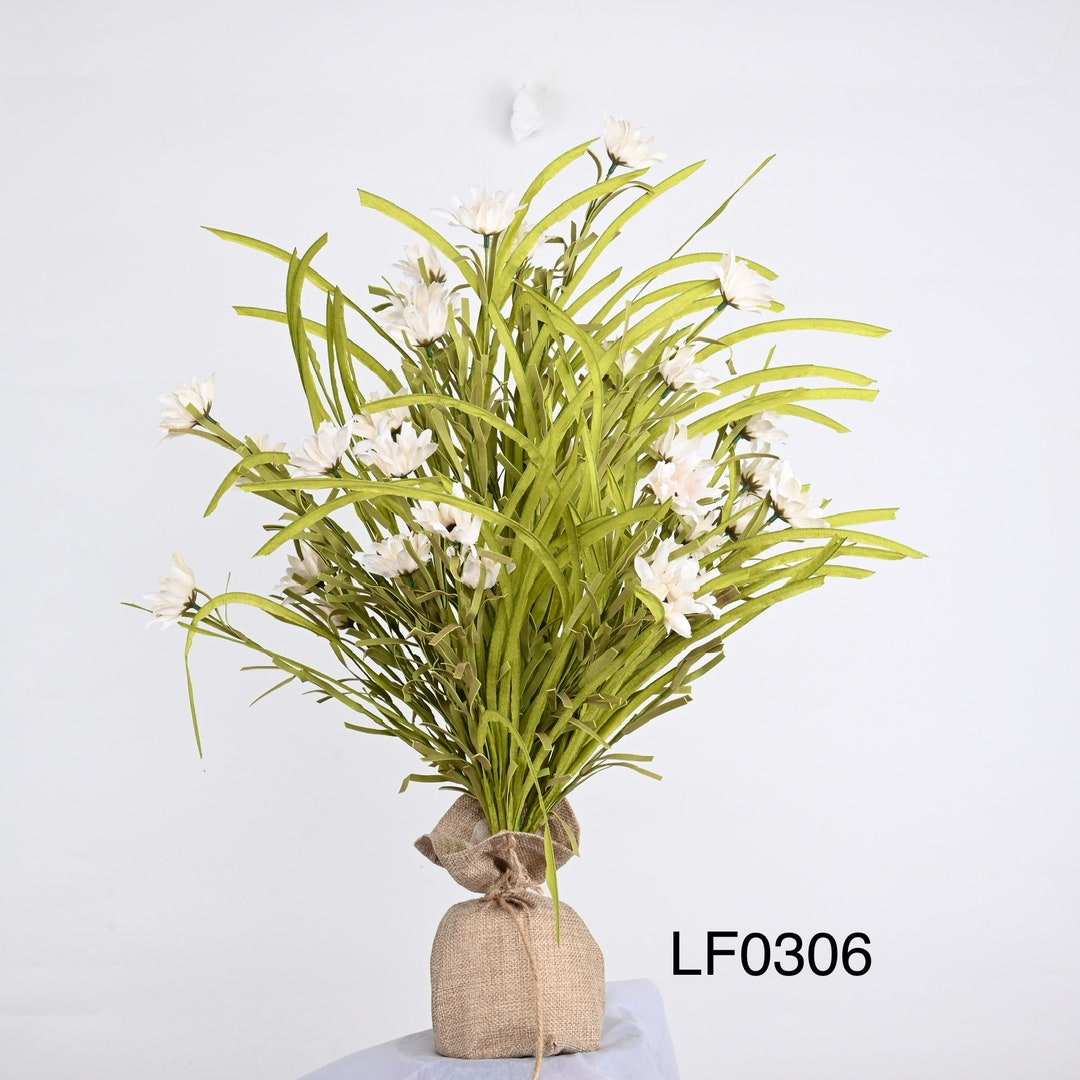 Handmade Daisy Wildflower Bush: EVA Faux Flower Arrangement - Etsy