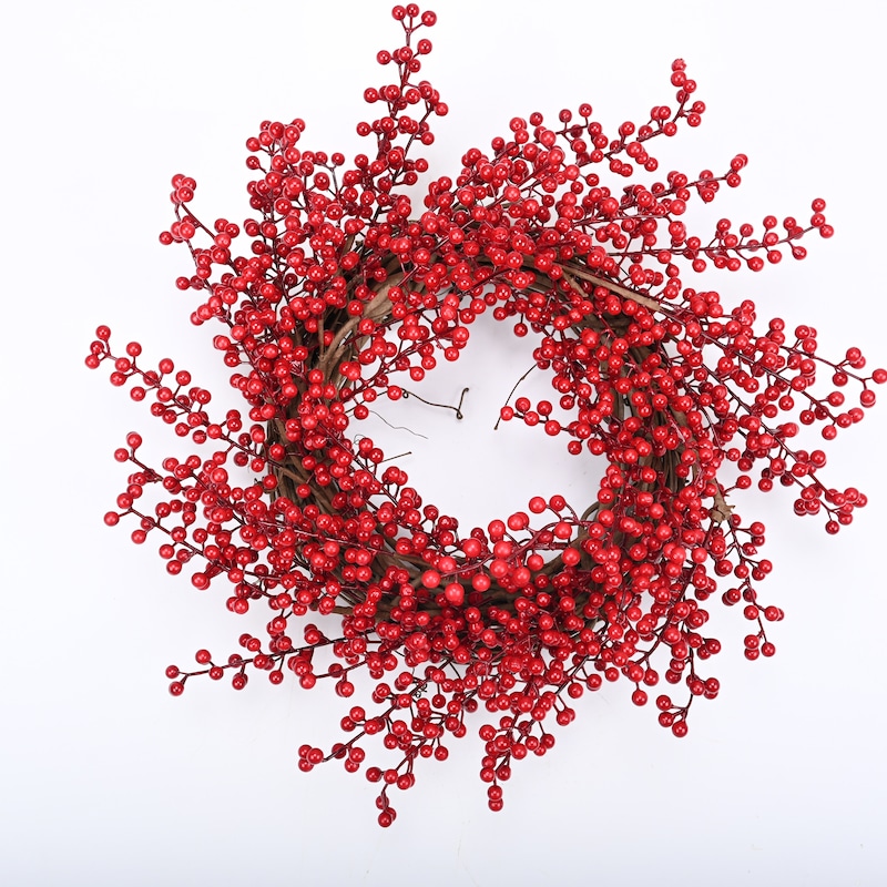 Red Berries Wreath - Etsy