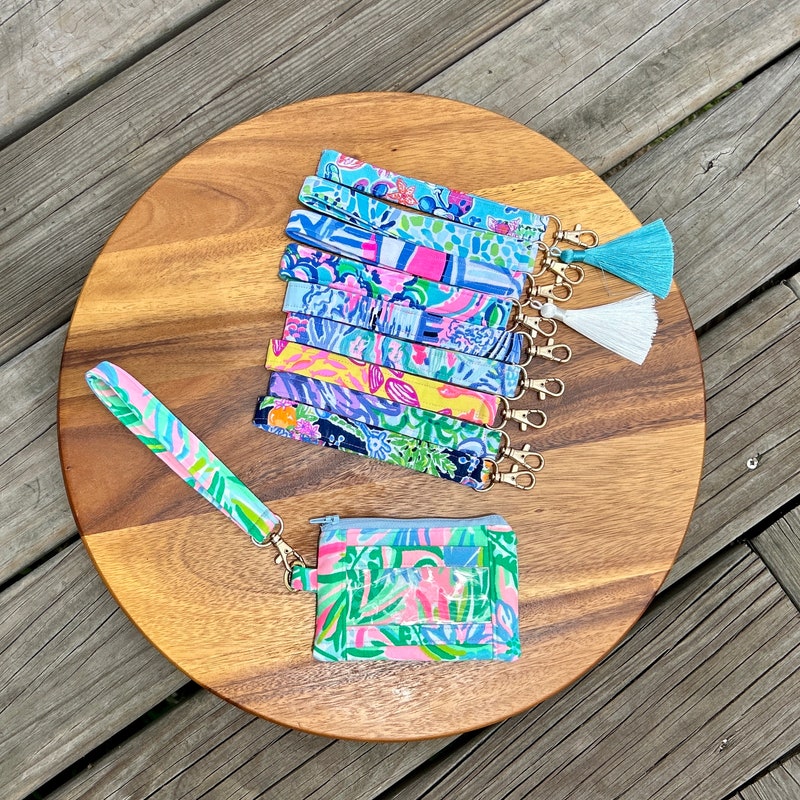 Preppy Keychain - Etsy