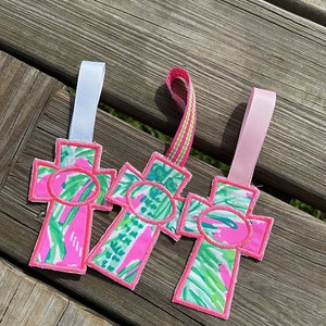 Embroidered Cross Bookmark: Preppy Christian Gift, Mystery Pack - Etsy