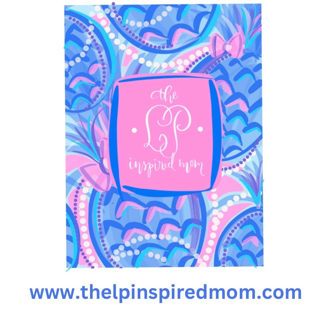 Preppy Keychain, Lobster Claw Clip, Palm Beach Prints - Etsy