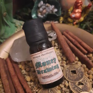 Money Drawing Magic Ritual Oil for Money Wealth, Prosperity, Financial ...