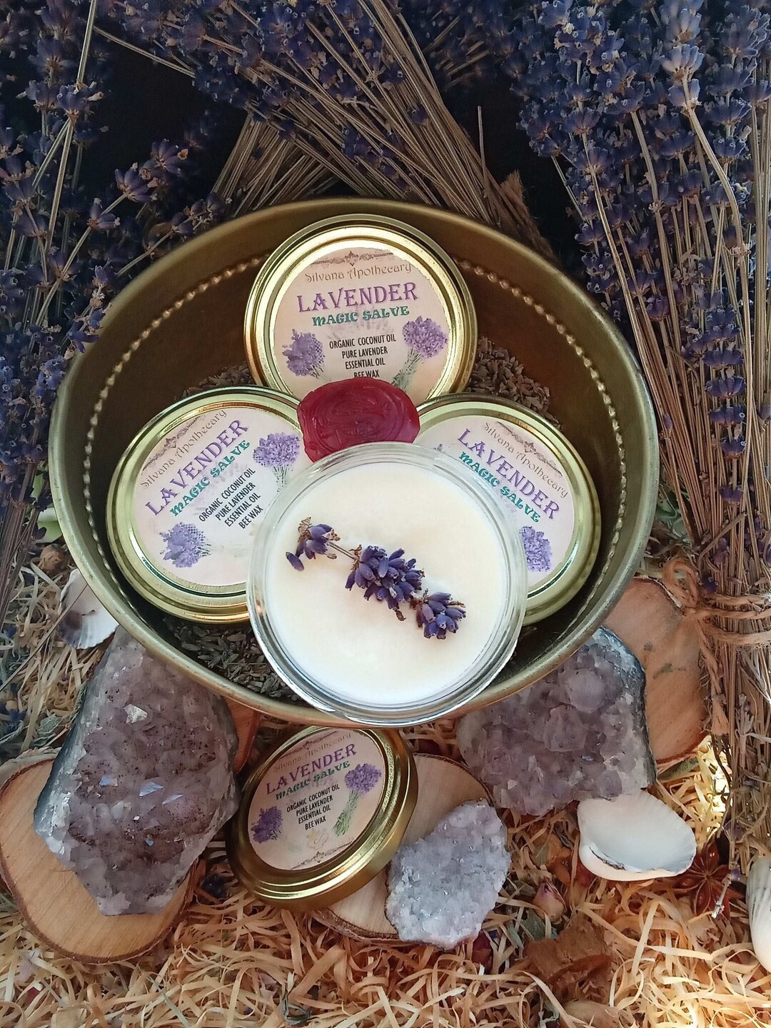 Lavender Magic Ritual Ointment Goddess of Tranquillity Enchantment ...
