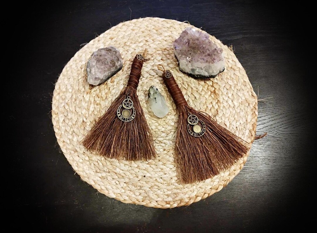 Witches Altar Cleansing Broom Decoration Tool for Spiritual Clean ...