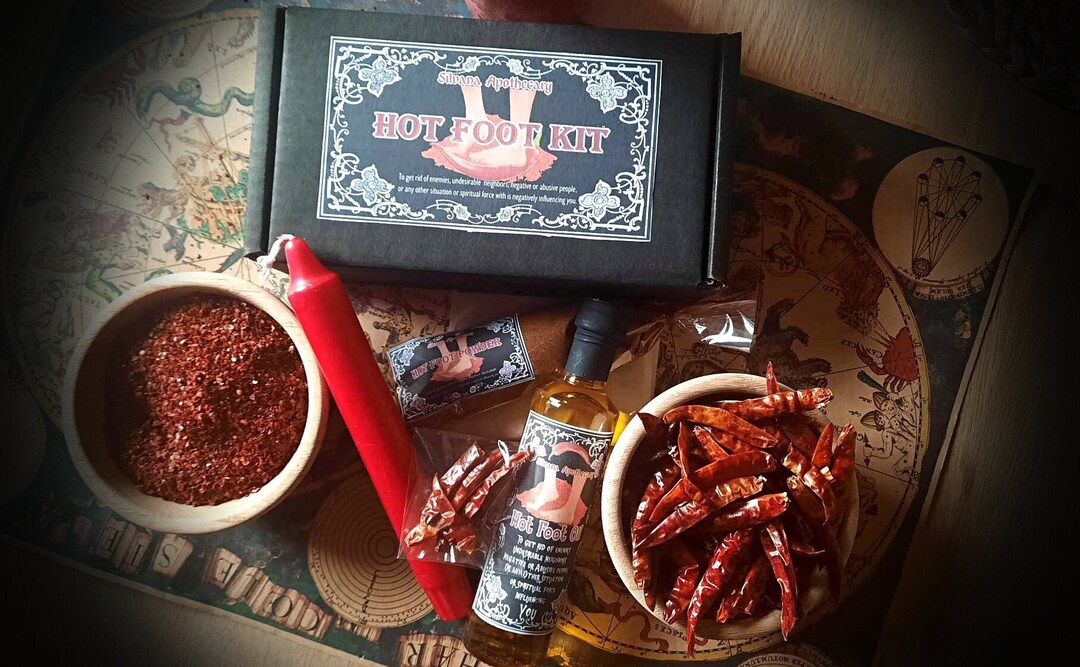 HOT Foot Ritual Kit to Get Rid of Evil Enemies, Bad Neighbors, Negative ...
