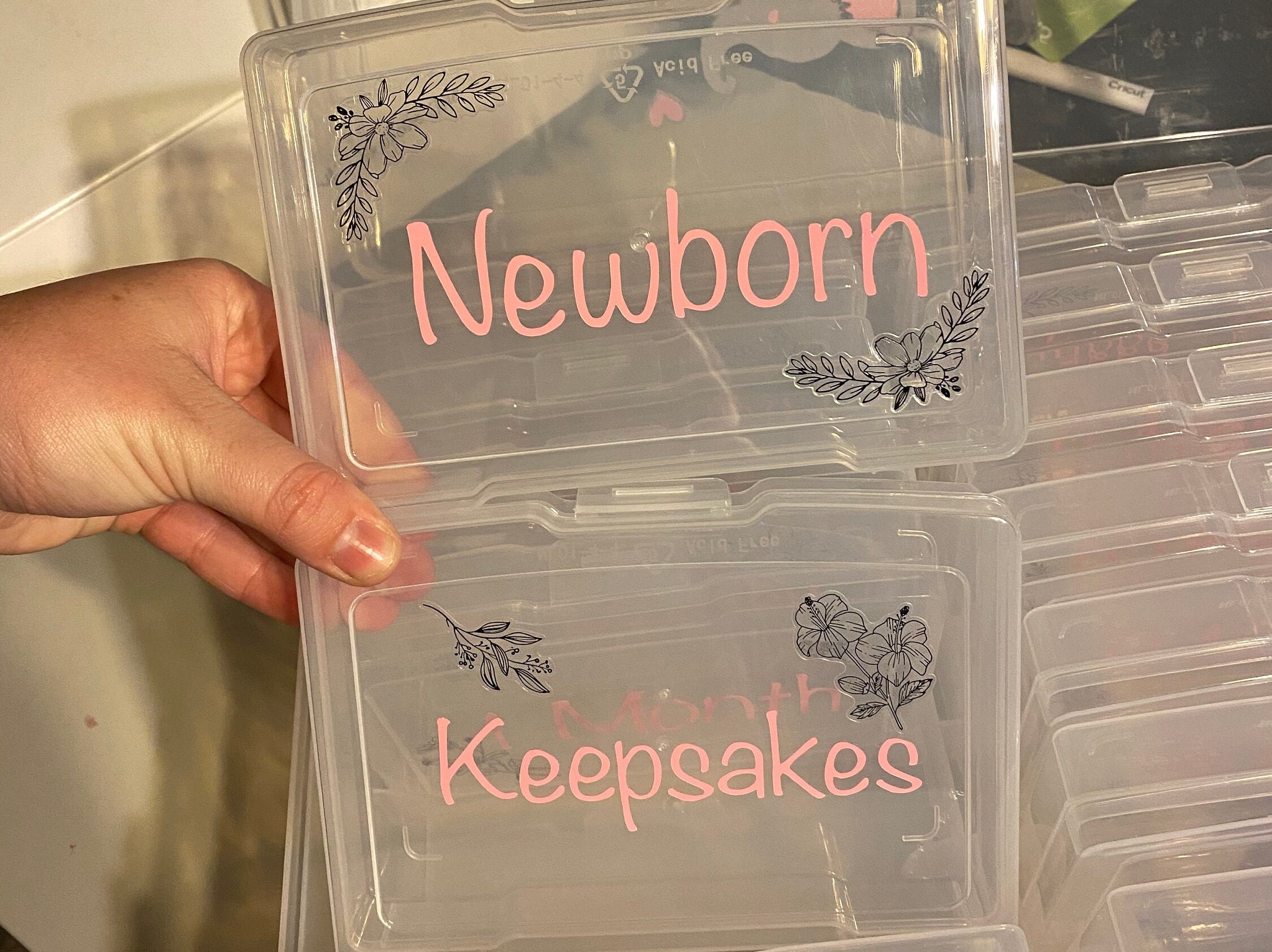 Baby Photo Box - Etsy