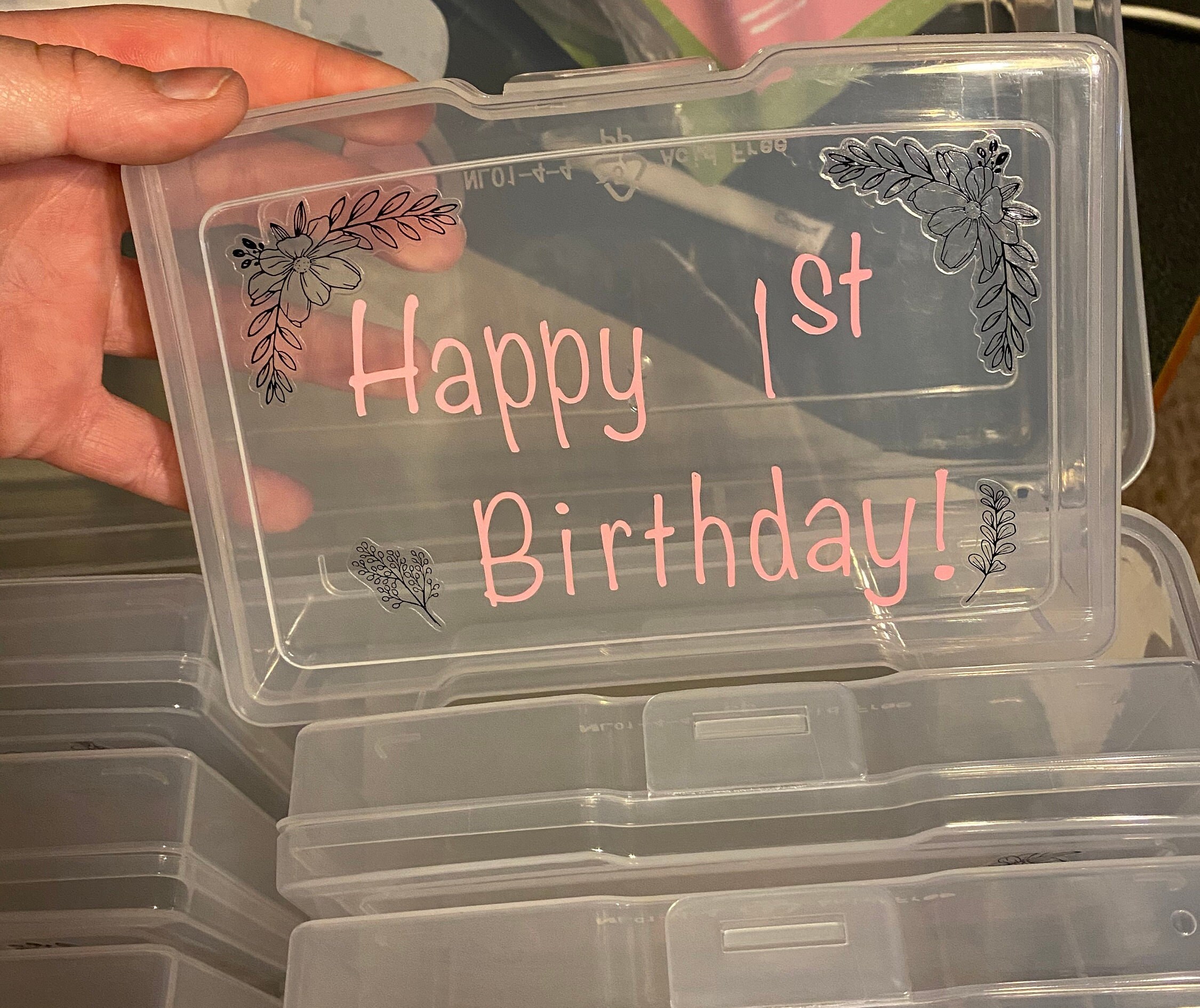 Baby Photo Box - Etsy