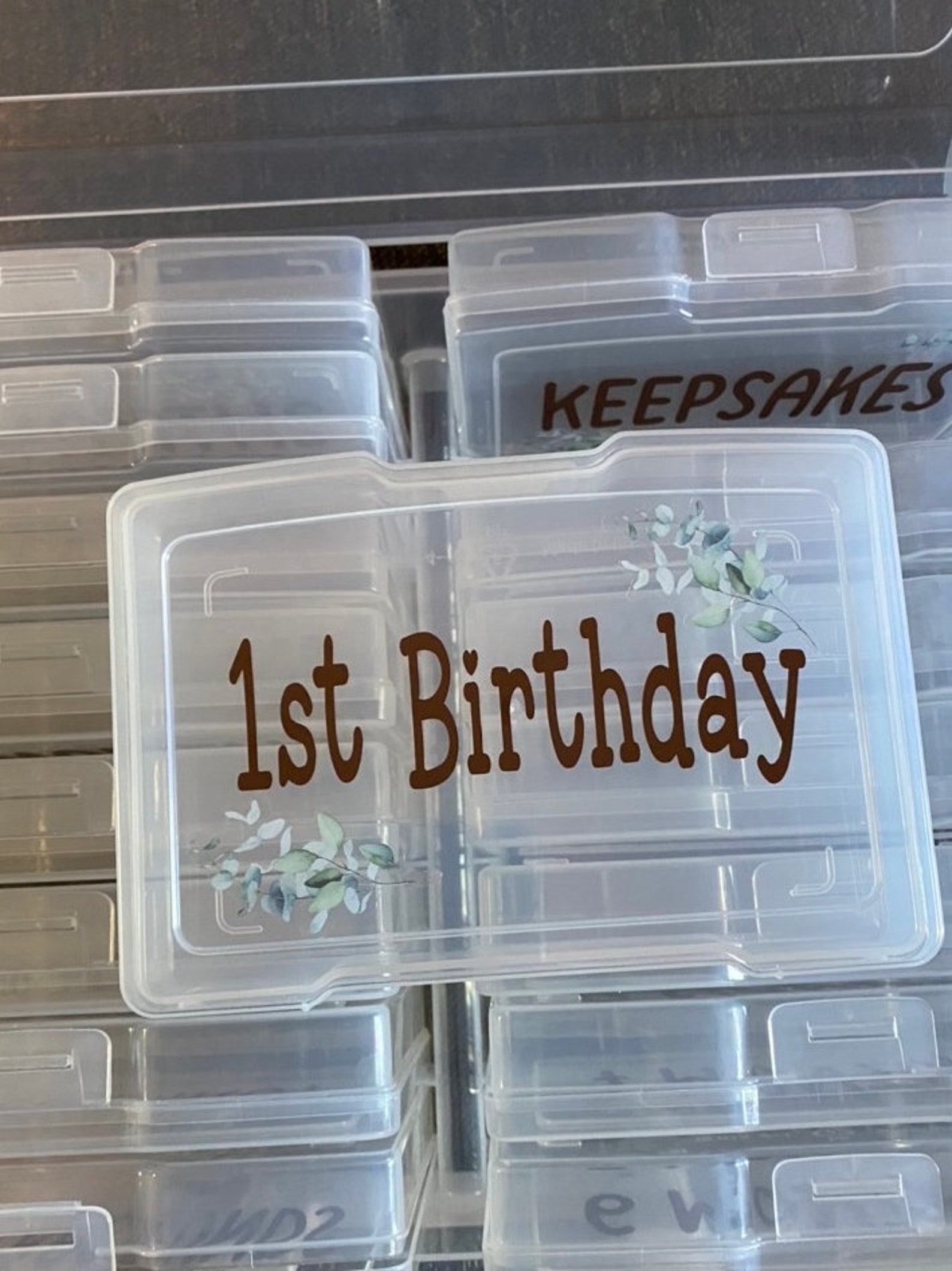 Baby Photo Box - Etsy