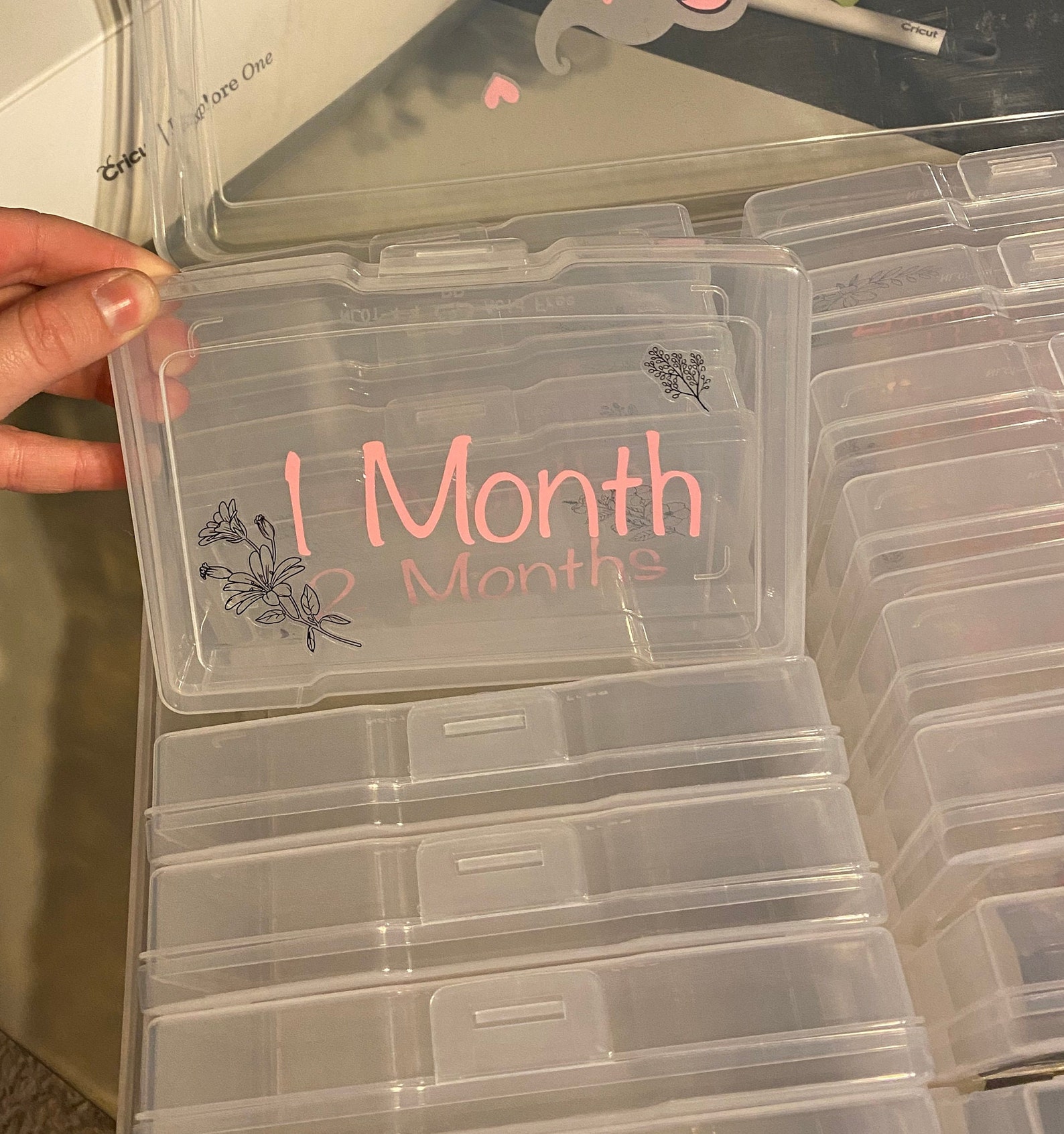 Baby Photo Box - Etsy