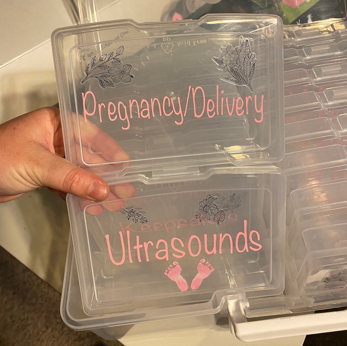 Baby Photo Box - Etsy