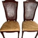 Rare Find Brand Basic Witz Cane Back Chair-antique Dining Chair-danish ...