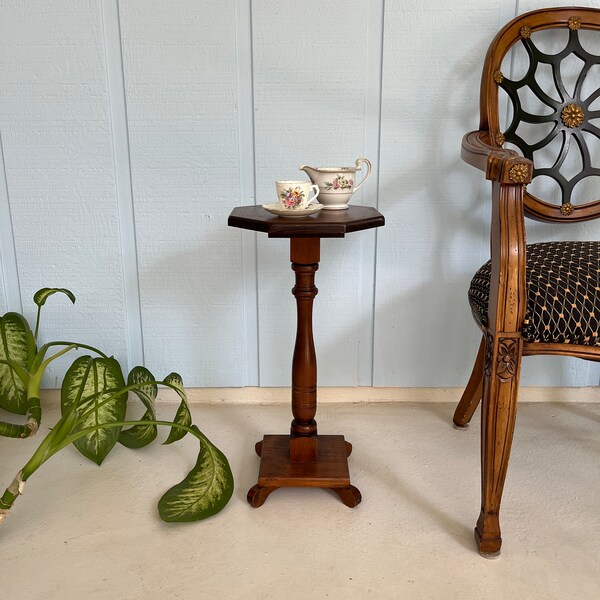 Pedestal Coffee Table - Etsy