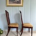 Rare Find Brand Basic Witz Cane Back Chair-antique Dining Chair-danish ...