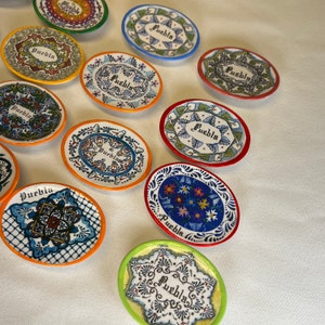 Vintage Mexican Art Magnet, Fridge Magnet, Decorative Plate Magnet ...