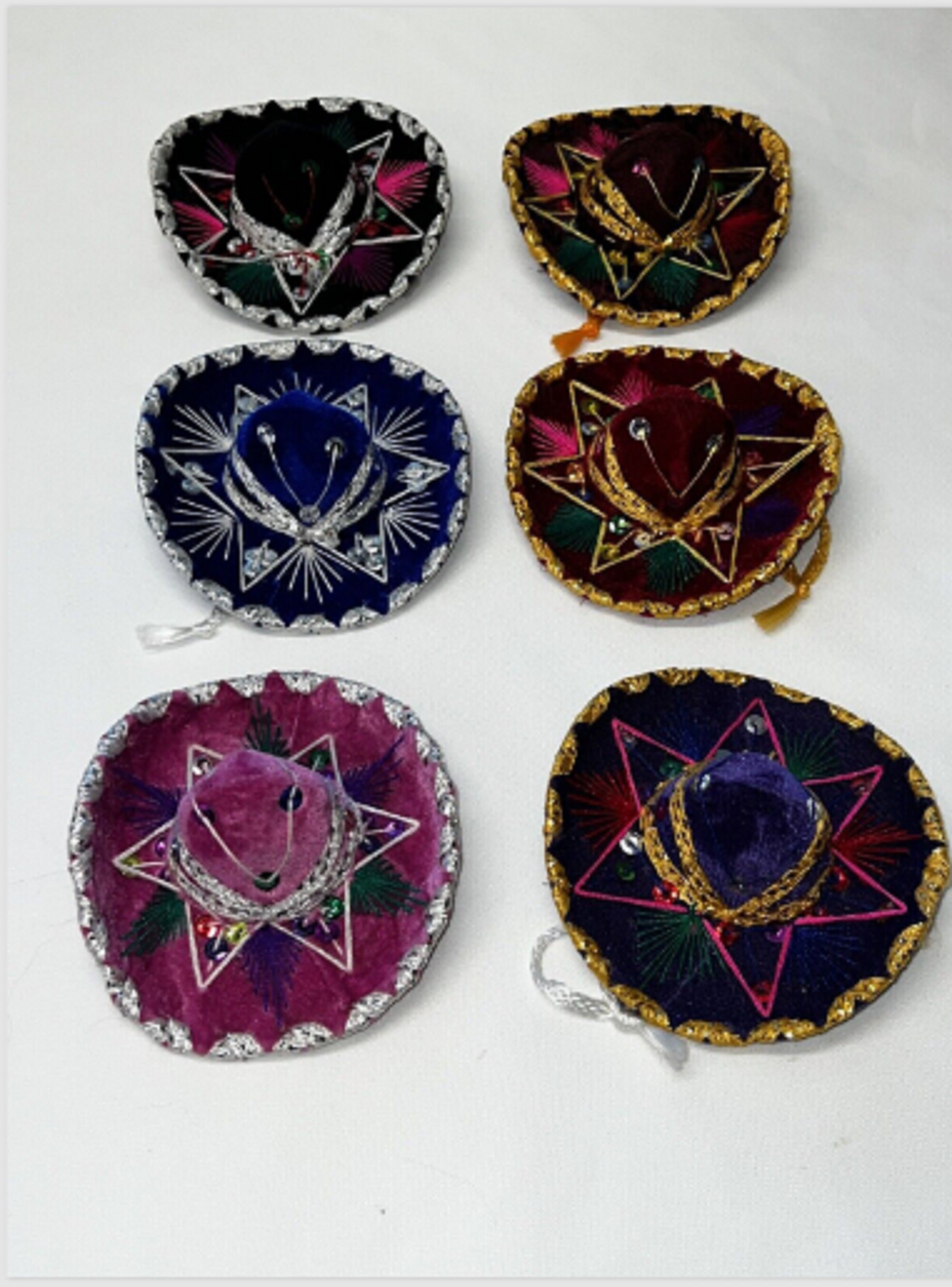 Mexican Mini Sombrero Charro Hat Party Favors Decorations Mariachi ...