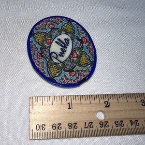 Vintage Mexican Art Magnet, Fridge Magnet, Decorative Plate Magnet ...