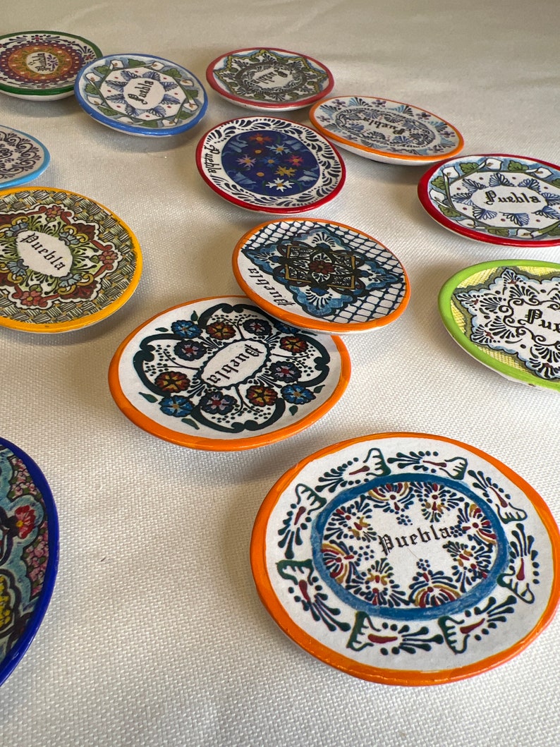 Vintage Mexican Art Magnet Fridge Magnet Decorative Plate - Etsy