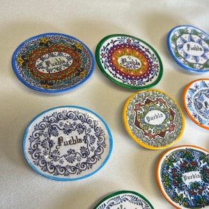 Vintage Mexican Art Magnet, Fridge Magnet, Decorative Plate Magnet ...