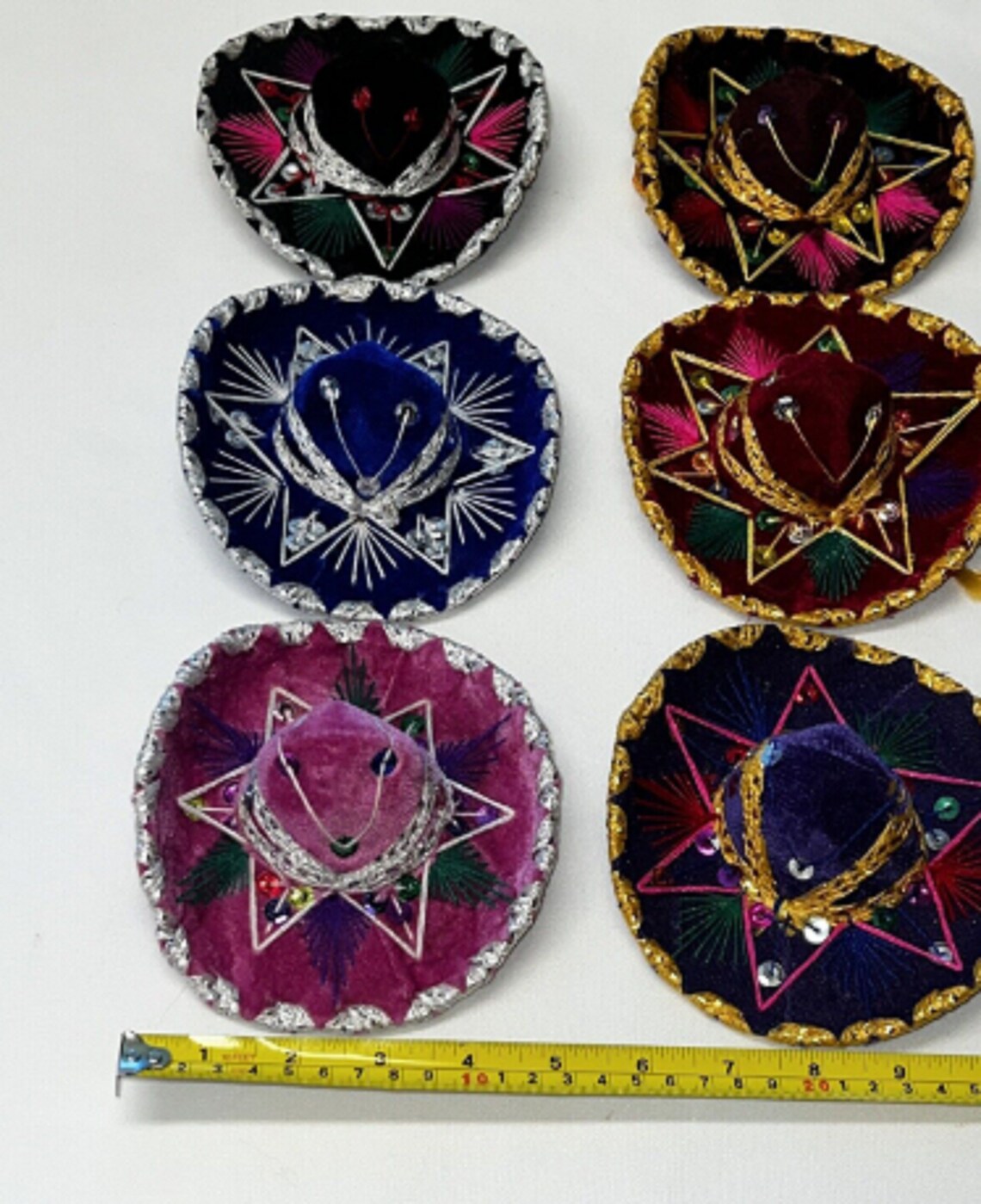 Mexican Mini Sombrero Charro Hat Party Favors Decorations Mariachi ...