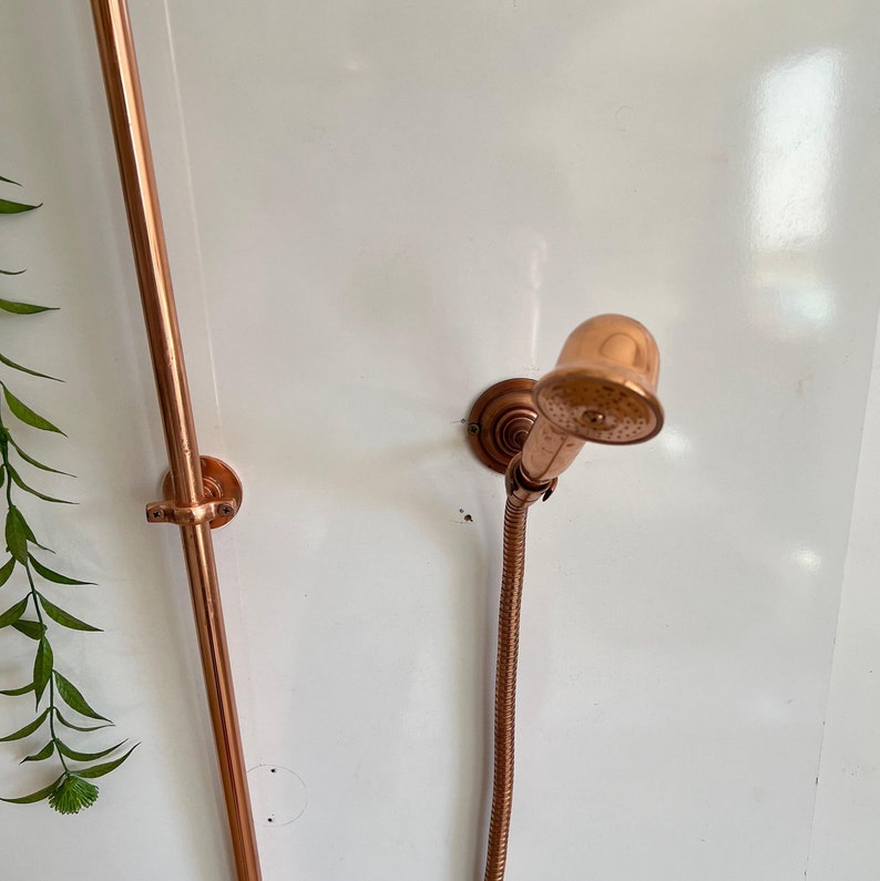 Unlacquered Solid Copper Shower , Shower Copper Head , Copper , Outdoor ...