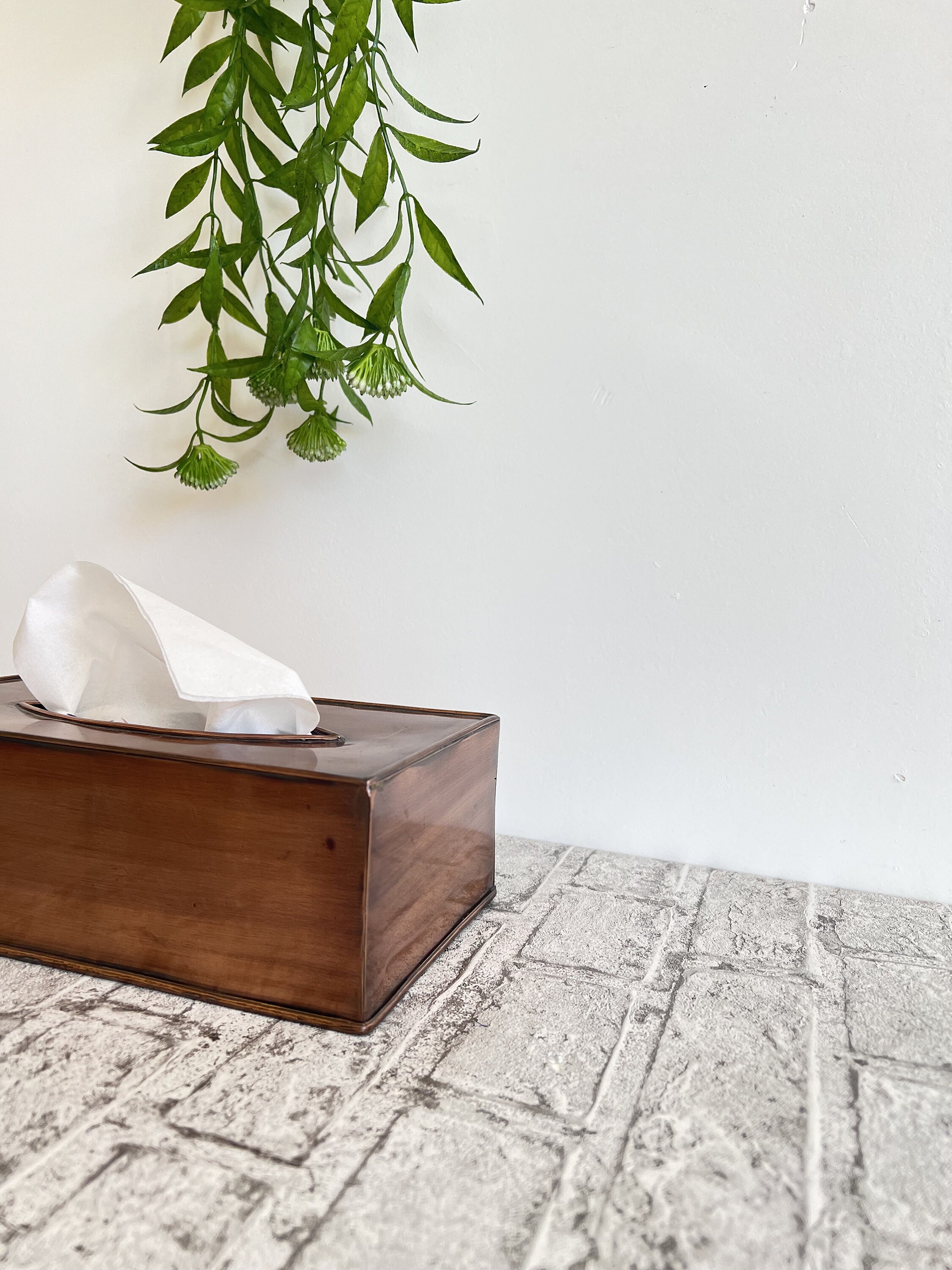 Solid Brass Tissue Box Cover Rectangular Solid Brass Tissue - Etsy